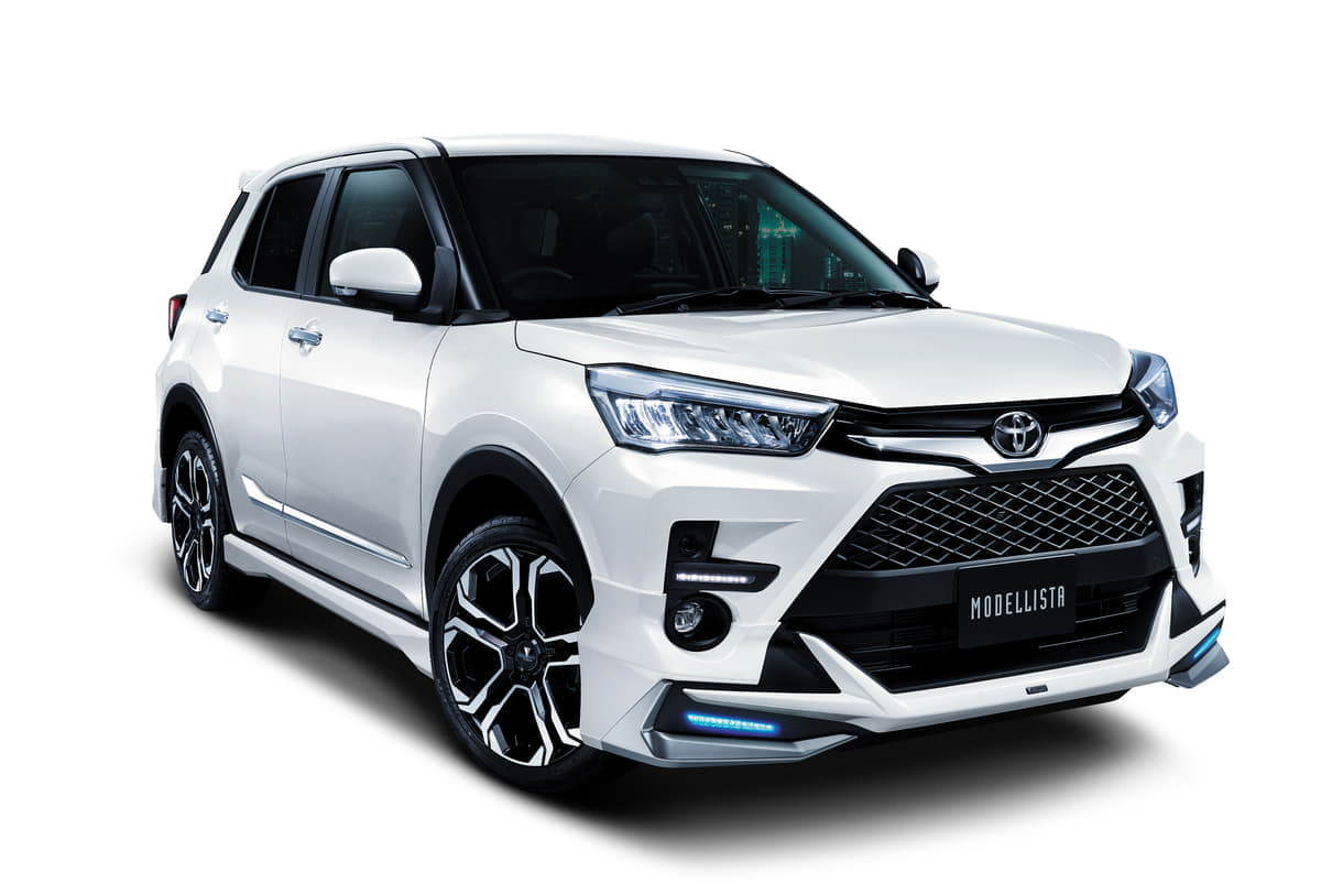 【画像ギャラリー】新生コンパクトSUV トヨタ・ライズ用パーツ「モデリスタ」と「TRD」から登場 | AUTO MESSE WEB（オートメッセウェブ） 〜 クルマを文化する