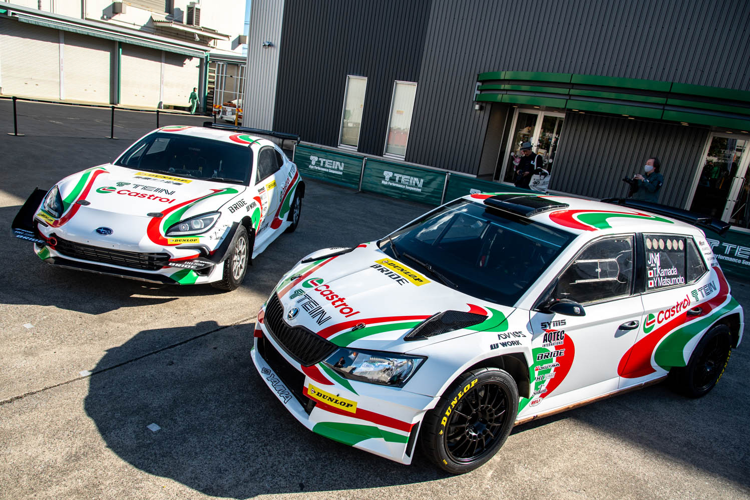 なつかしの「カストロールカラー」復活！ 新チーム「Castrol with TEIN」が全日本ラリー選手権と全日本ダートトライアル選手権に参戦 ...